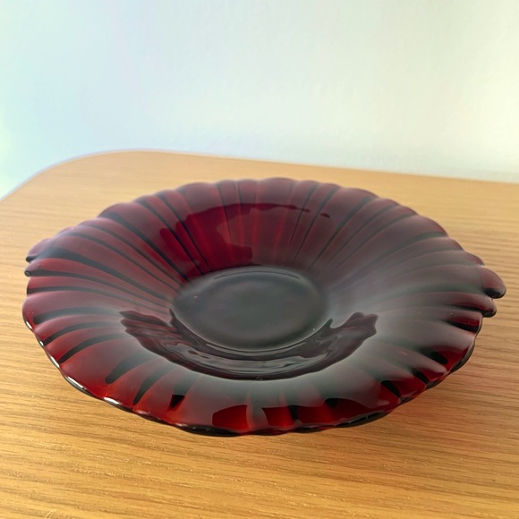 Anchor Hocking | Accents | Vintage Old Cafe Royal Ruby Anchor Hocking ...